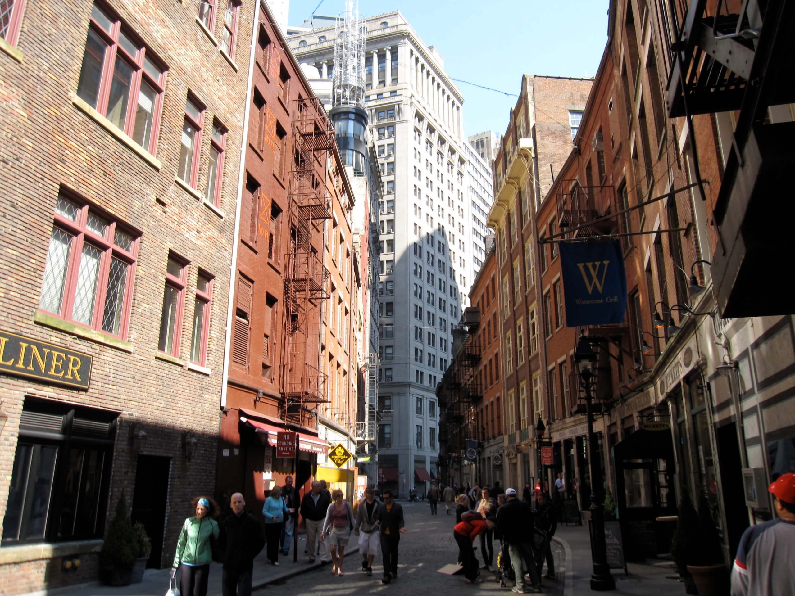 A Trip Down Stone Street: Food, Architecture, History in NYC - 911 ...
